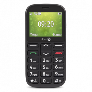 Doro 1380 Mobile Phone - Black - Handset Solutions