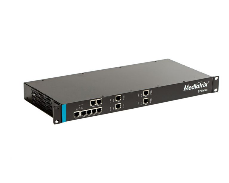 Mediatrix G7-2PRI-4FXS VoIP Analog Gateway - Handset Solutions